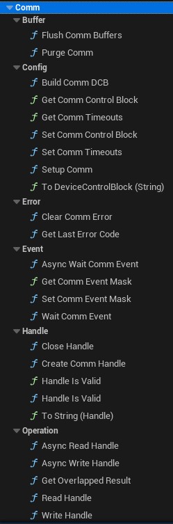 串口通信 v0.1 · UE Plugin Documentation